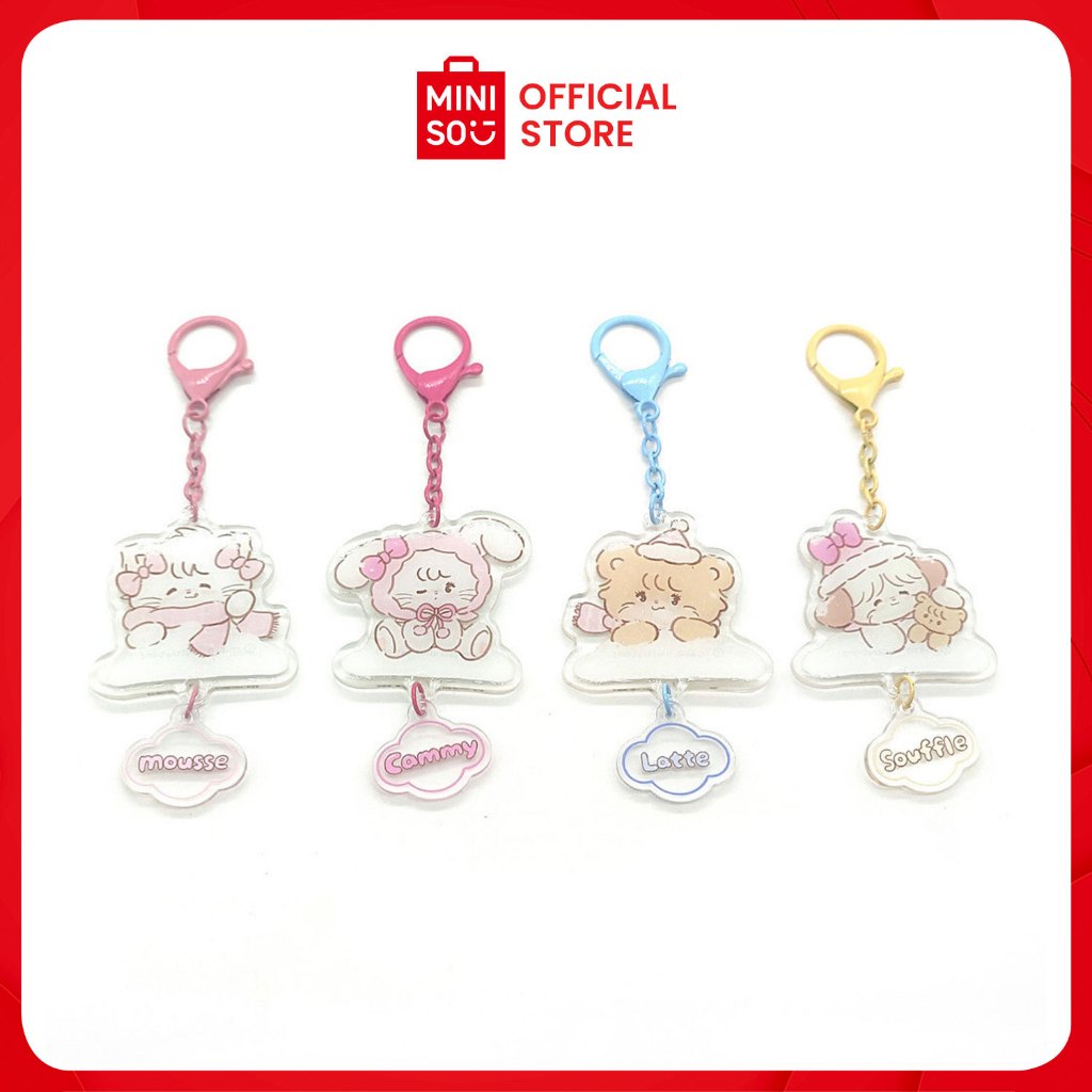 MINISO MIKKO Collection Acrylic Keychain | Shopee Philippines