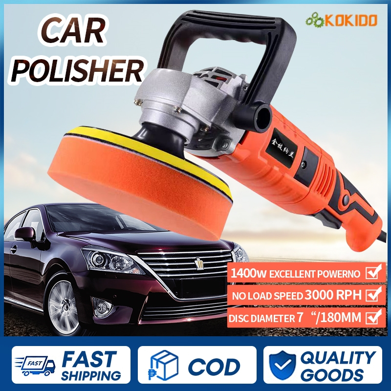 Car Polisher 1400W Buffing Machine Auto Polishing Machine Heavy Duty ...