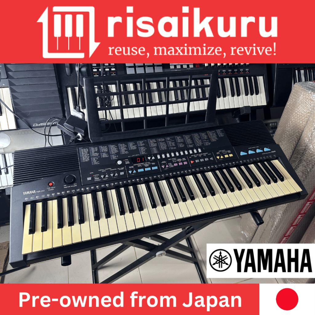 Yamaha PSR-310 Piano Keyboard Organ with Touch Response 61 Keys Perfect ...