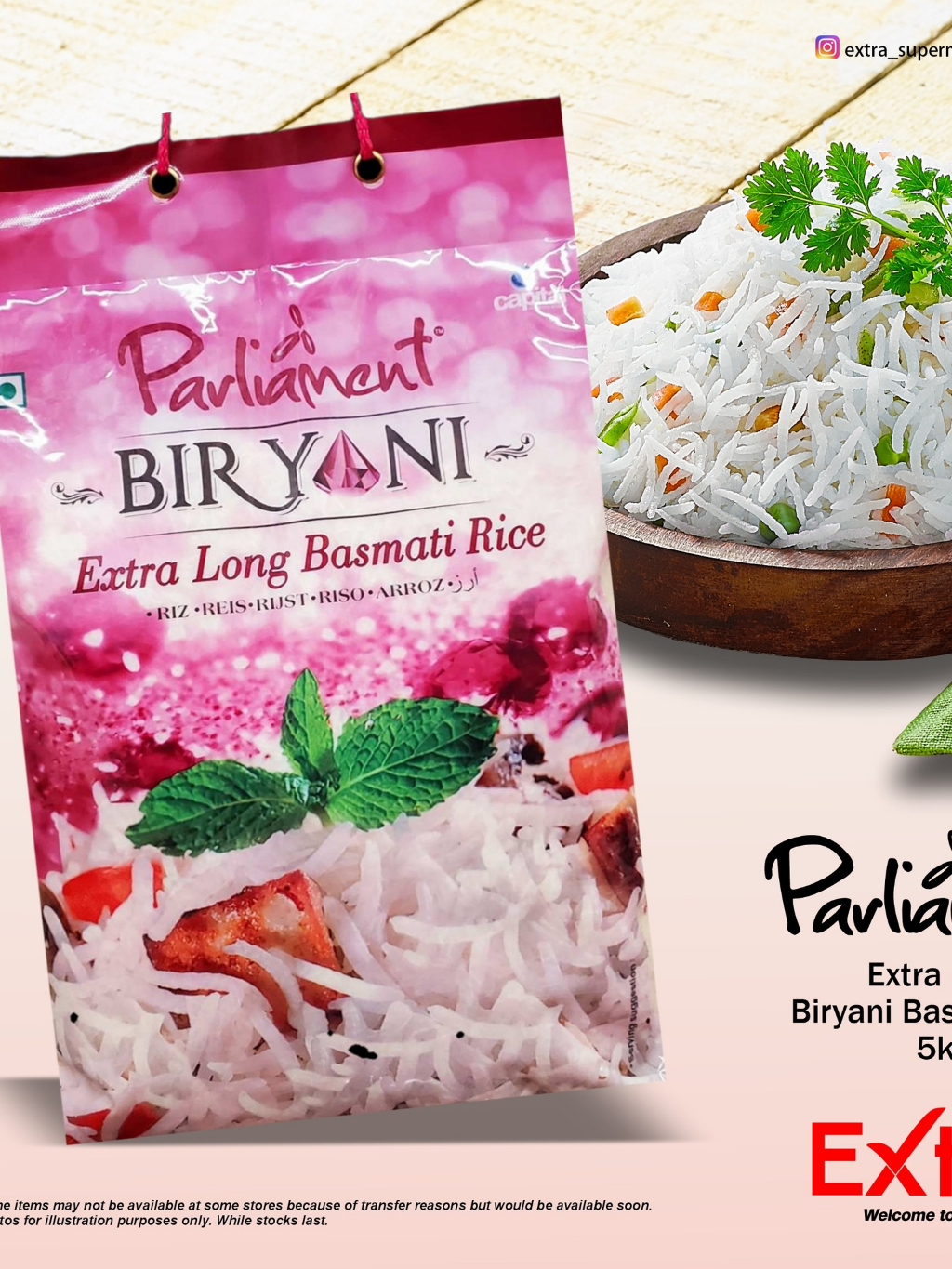 Parliament Biryani basmati rice 5KG | Shopee Philippines
