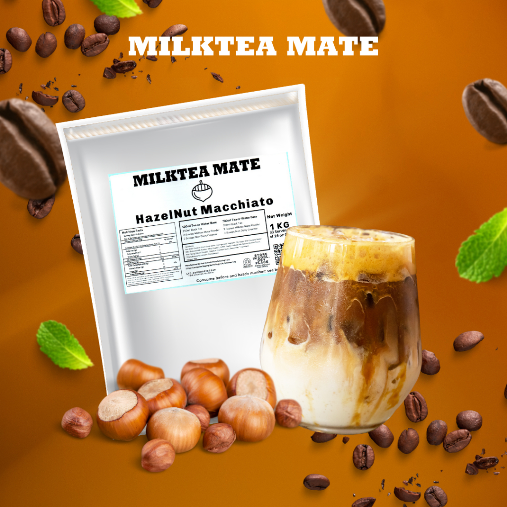 MLKT HAZELNUT MACCHIATO MILKTEA FLAVORED POWDER | Shopee Philippines