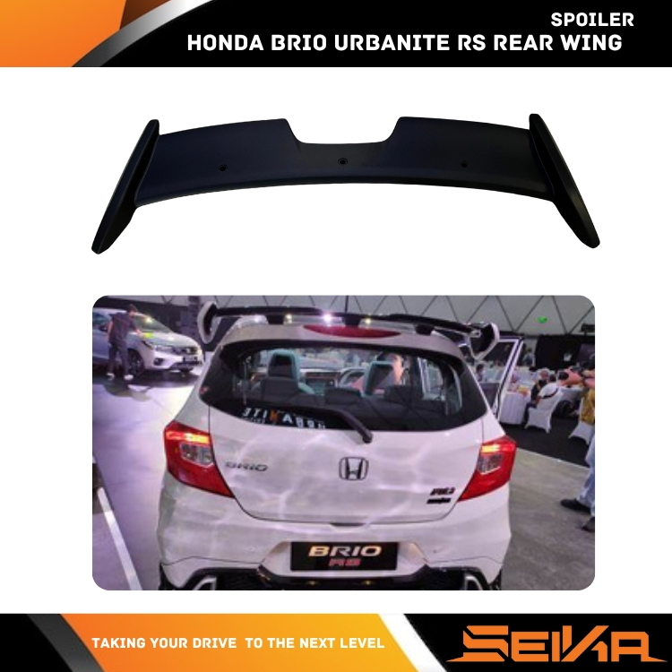 Honda Brio Spoiler, 2018-2022, Urbanite Spoiler, honda spoiler, brio ...