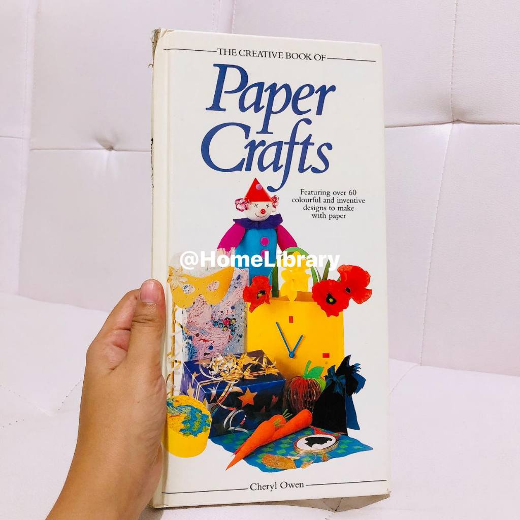 00095-HOME LIBRARY | THE CREATIVE BOOK OF PAPER CRAFTS | HB | ARTS ...