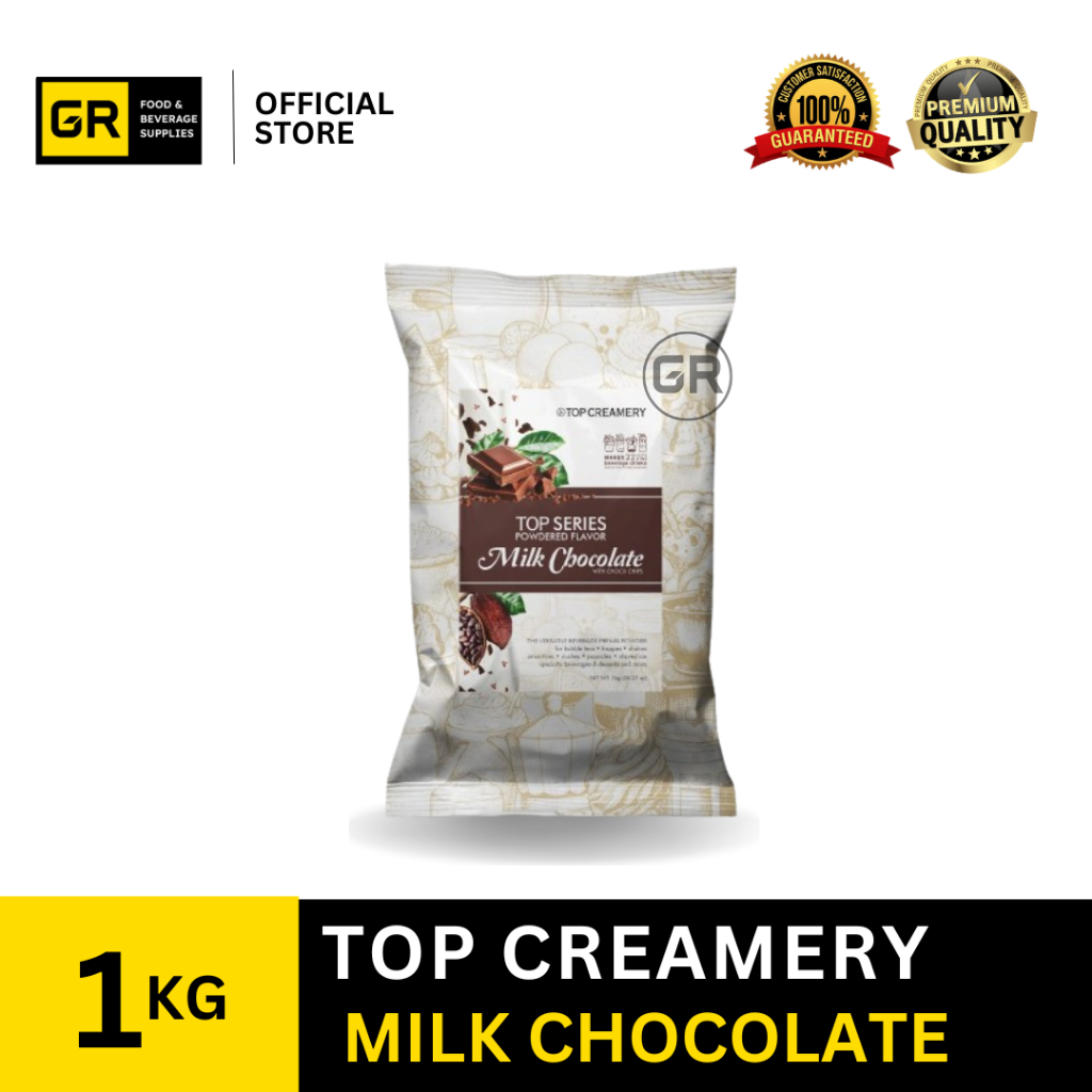 Top Creamery Chocolate Kisses With Chips Powder 1kg | Shopee Philippines