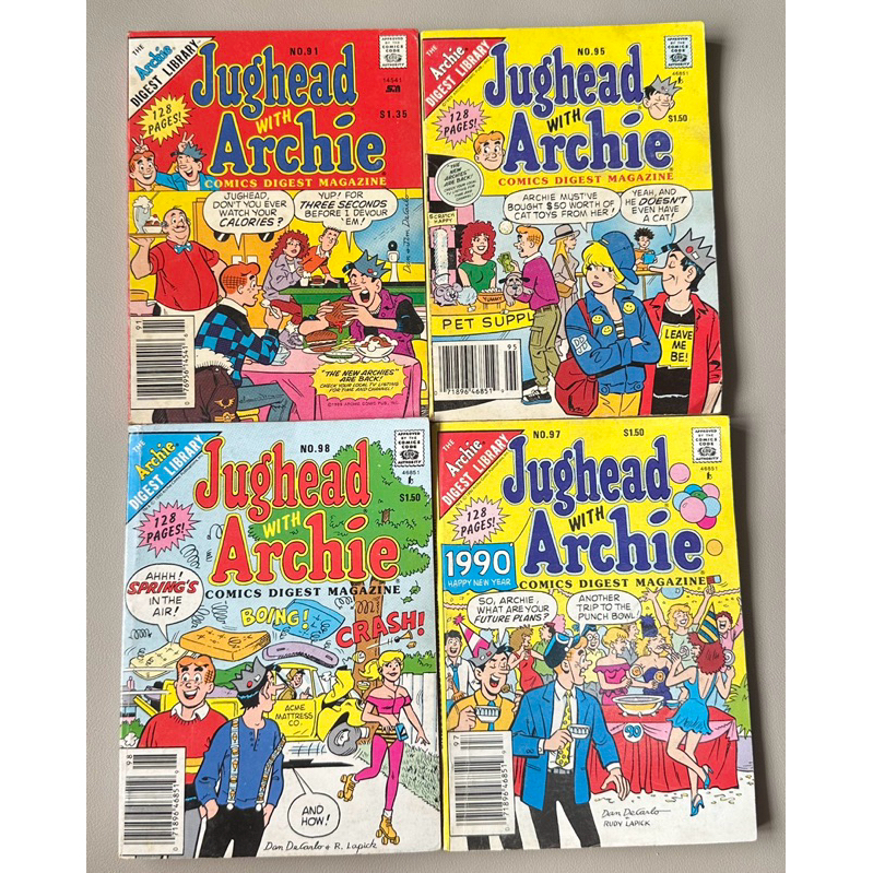 Jughead with Archie Comics Digest Magazine Set of 4 | Shopee Philippines