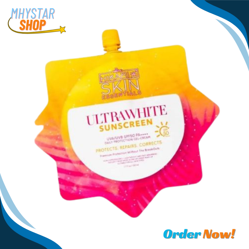 ORIGINAL Hikari Skin Essentials Ultra White Sunscreen Sun Protect ...