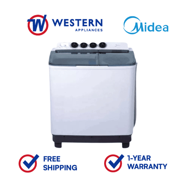 Midea MT100W130WB 13.0kg Twin Tub Washing Machine | Shopee Philippines
