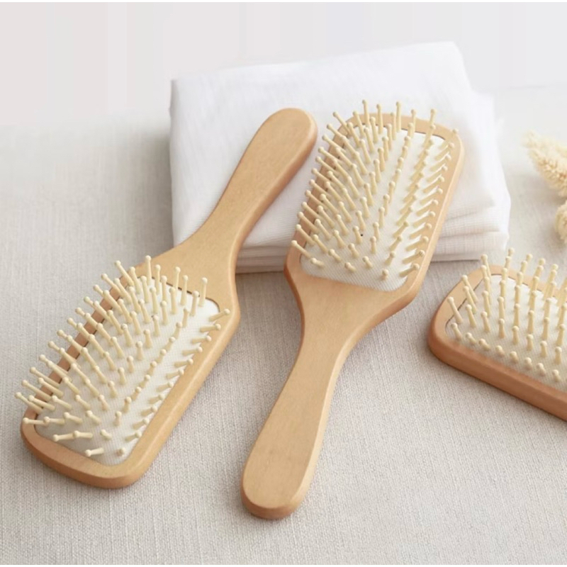 Plain Healthy Wooden Paddle Hair Brush Wooden Comb Souvenir Giveaways ...
