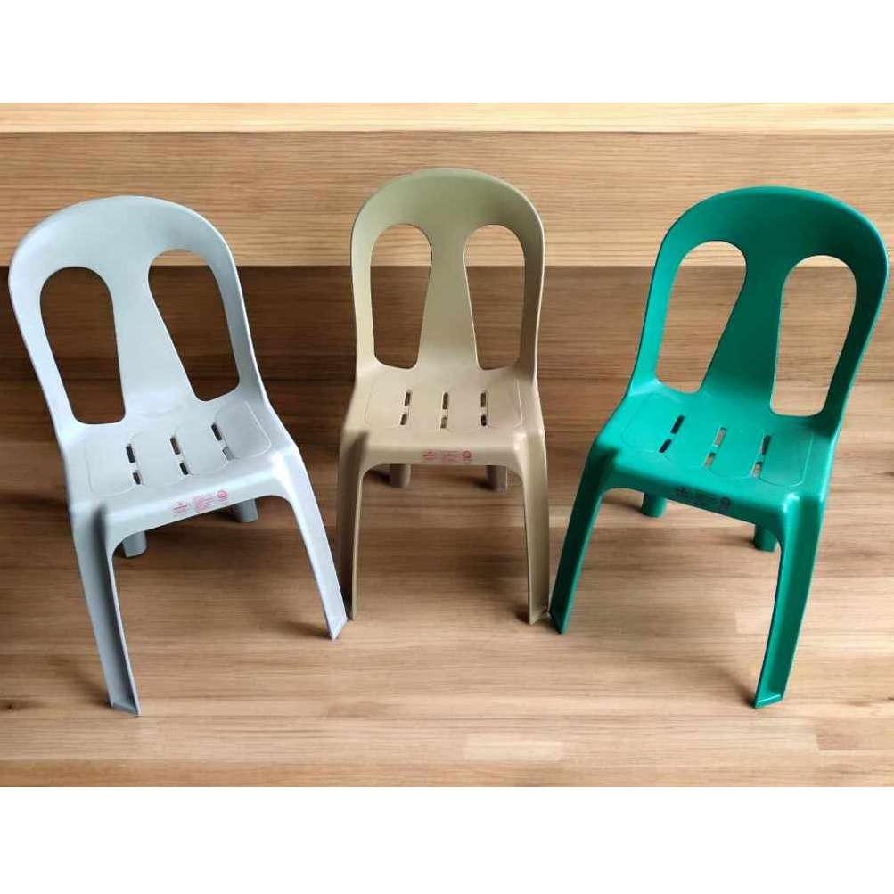 BUNNY CHAIR PLASTIC MONOBLOC CHAIR/UPUAN N0.101 CLASS B | Shopee ...