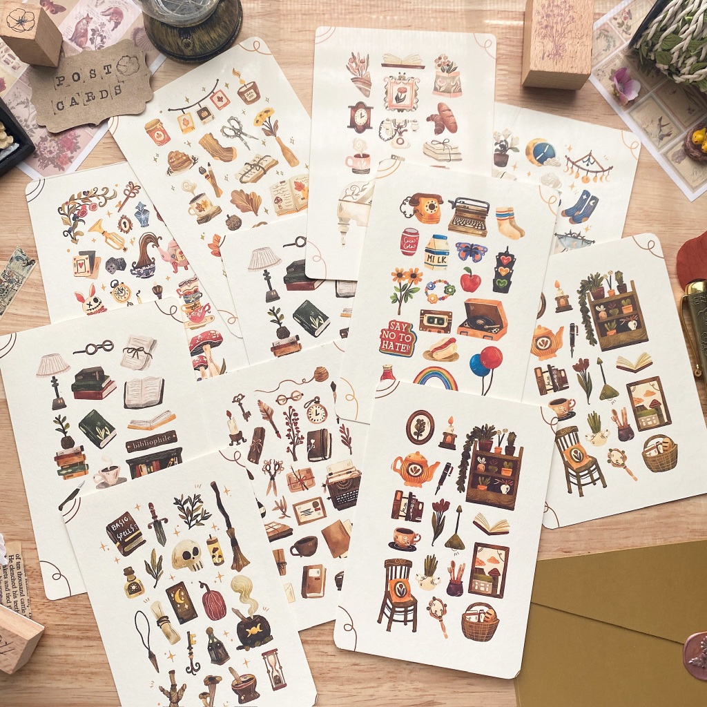 Daily Aesthetic Postcards, A6 Postcard, 4x6 Artprint, Cottagecore ...