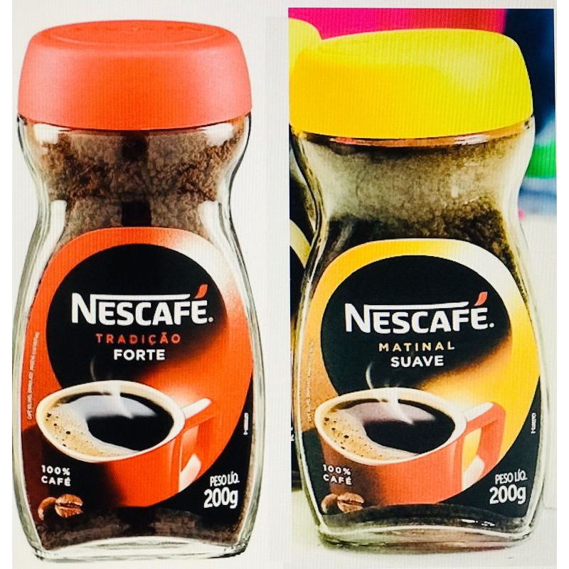 Nescafe Tradicao forte/ Matinal suave 200g per bottle. | Shopee Philippines