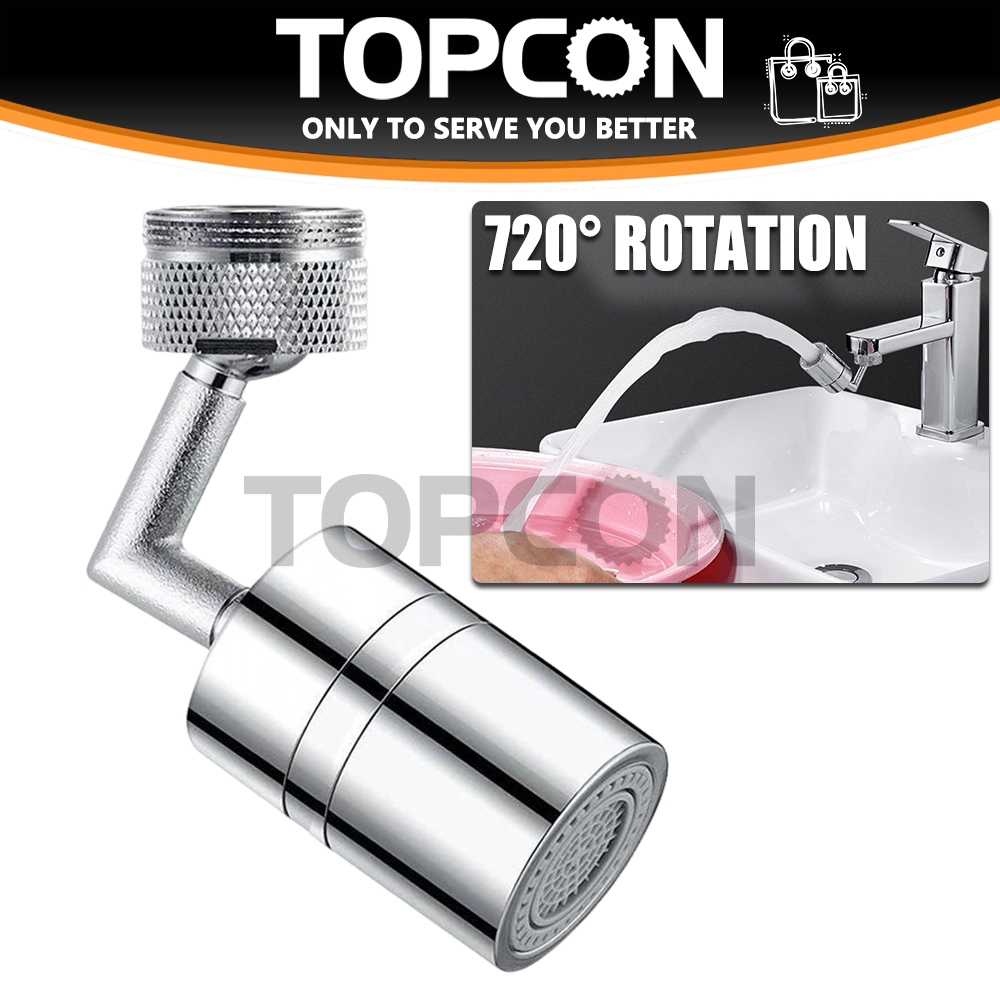 Universal Splash Filter Faucet Spray Head 720 Degrees Water Outlet ...