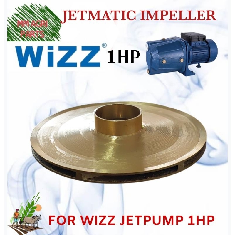 IMPELLER JETMATIC FOR WIZZ JETPUMP 1HP | Shopee Philippines