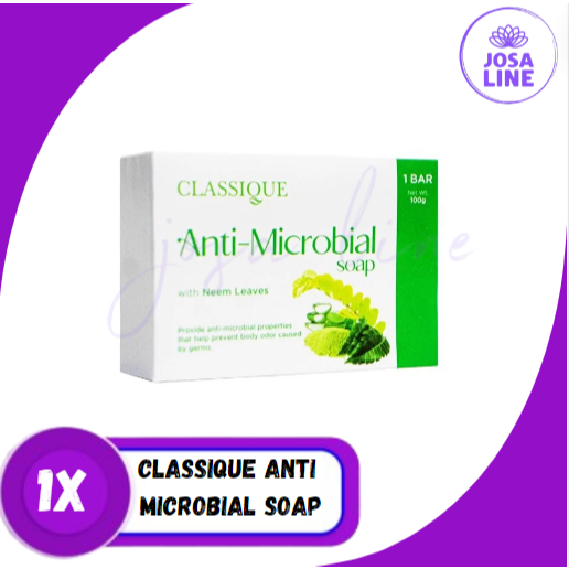 Classique Anti-Microbial Soap with Neem Leaves 100g (x1 bar) | Shopee Philippines