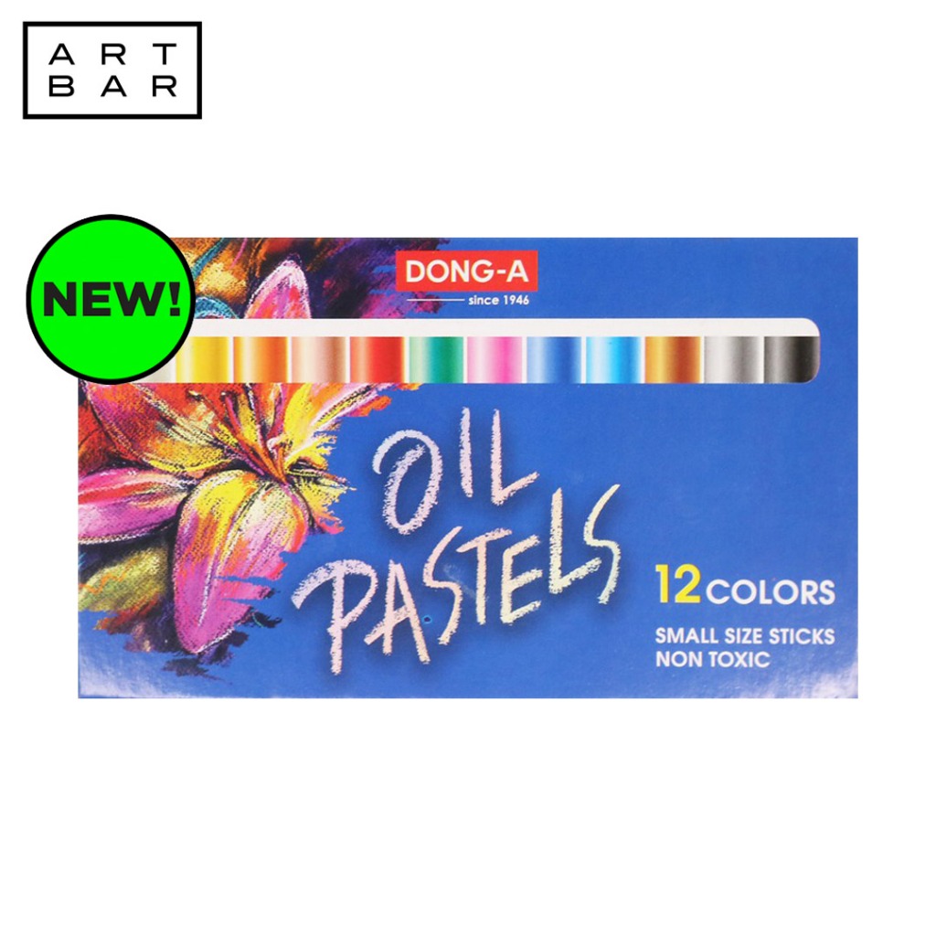 Dong-A Oil Pastel 12 Colors - Art Bar | Shopee Philippines