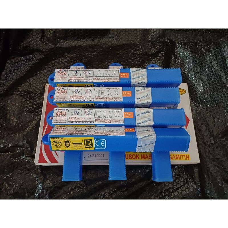 NIHONWELD WELDING ROD SPECIAL N-6013 × 1.6mm & 2.0mm, 1kg/pack | Shopee ...