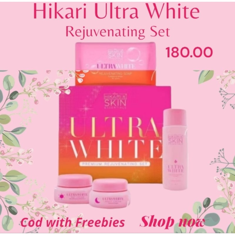 ORIGINAL HIKARI REJUVENATING SET | Shopee Philippines