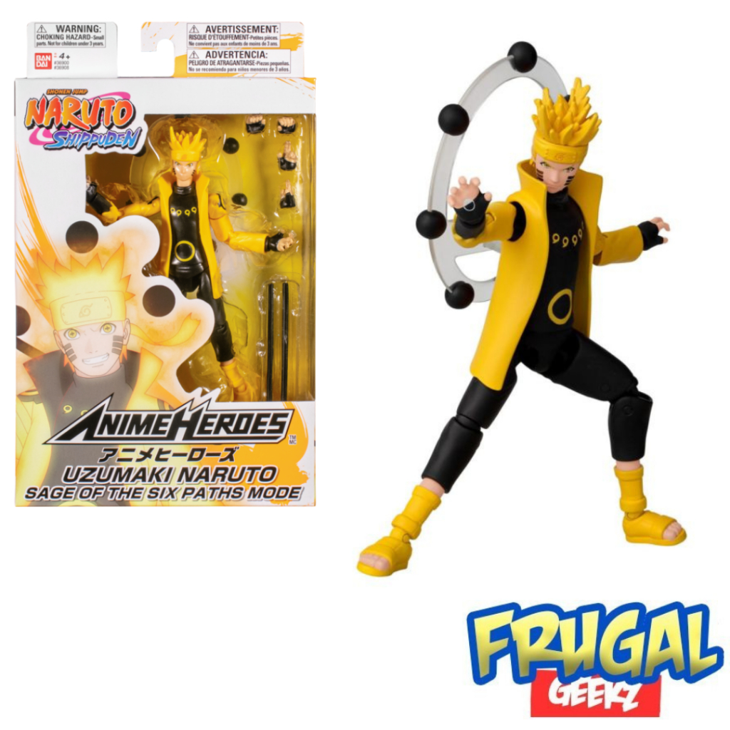 Anime Heroes Naruto Shippuden - Naruto Uzumaki Six Paths Sage Mode 6.5 ...