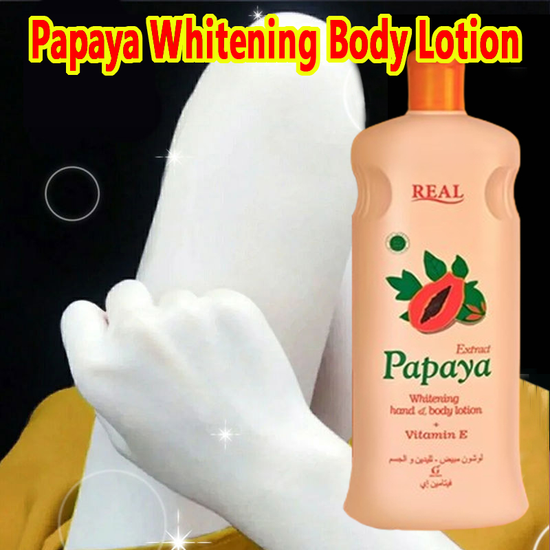 Papaya Whitening Body Lotion Improve Dark skin Moisturizing Brightening ...