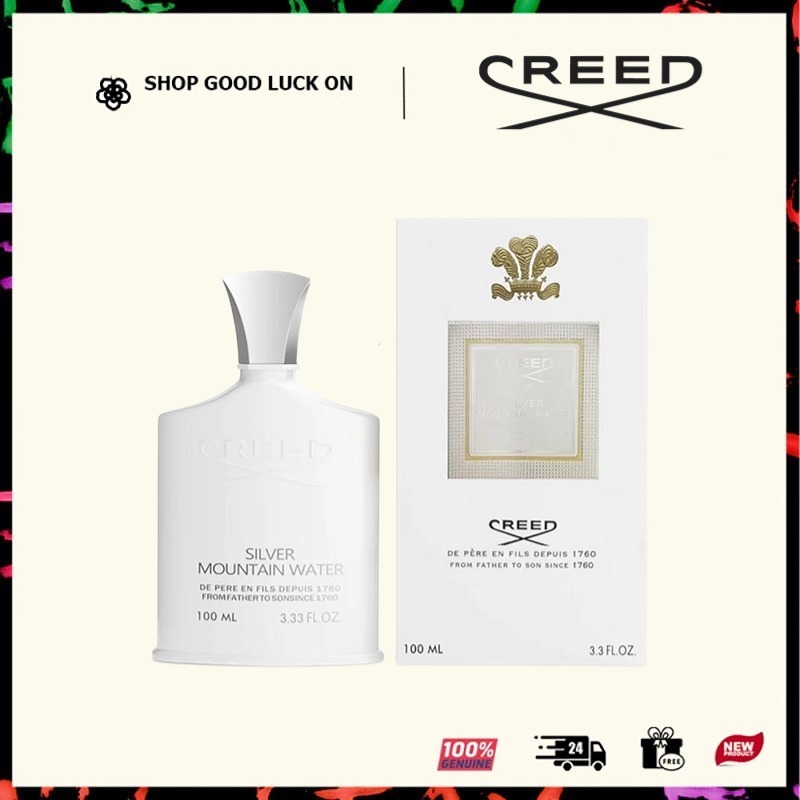 100% AUTHENTIC CREED Silver Mountain Water EDP 100ml Men's perfume ...