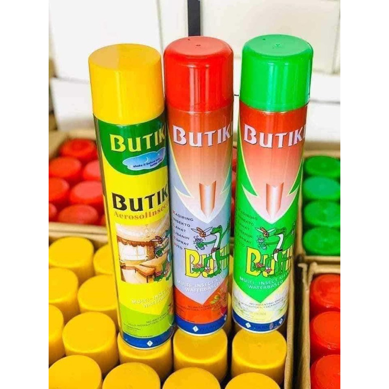 24 PCS BUTIKI SPRAY INSECTICIDE BOXES 100% Original 24pcs | Shopee ...