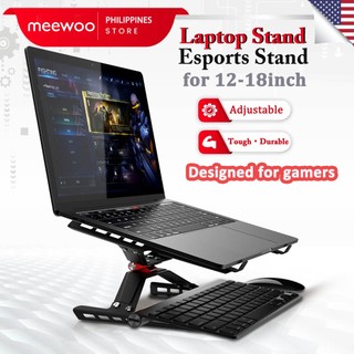 Meewoo Metal Laptop Stand Adjustable Ergonomic Design Laptop Cooler ...