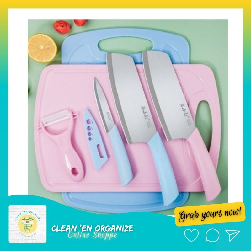 PASTEL COLORS CHOPPING BOARD SET of 6 | Shopee Philippines
