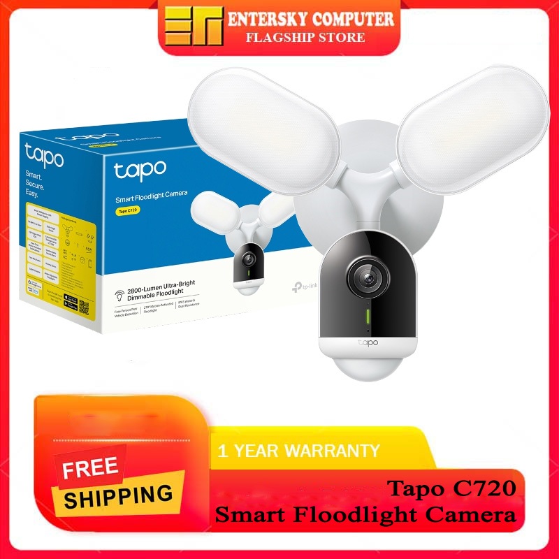 Tp-Link Tapo C720 Smart Floodlight Camera | Shopee Philippines