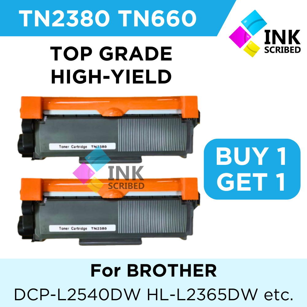 INKSCRIBED TN2380 TN-2380 TN2360 TN660 Compatible Toner Cartridge for ...
