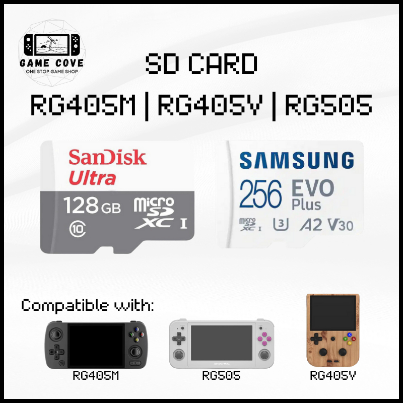 RG405M RG505 RG405V SD Card [Games Only] | Game Cove PH | Shopee ...