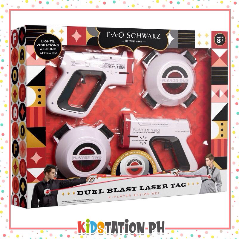 FAO SCHWARZ Dual Blast Laser Tag Set | Shopee Philippines