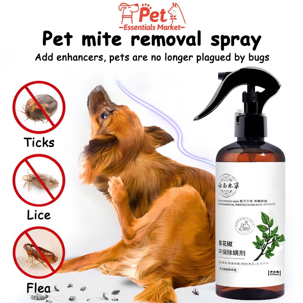 Tick and Flea Spray Pulgas & Lice Kuto Green Pepper Tick and Mite ...