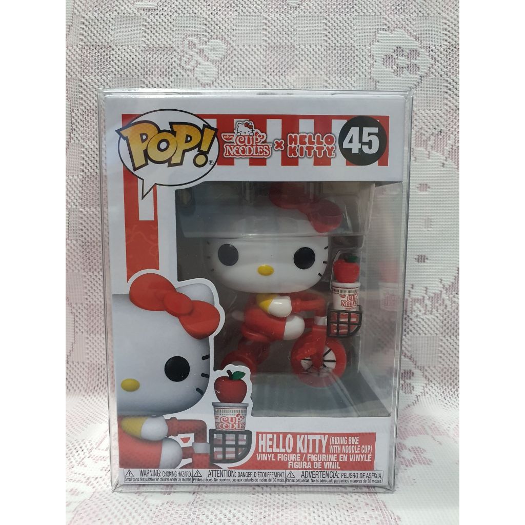 POP! Hello Kitty (Riding Bike with Noodle Cup) #45 Collectible | Shopee ...