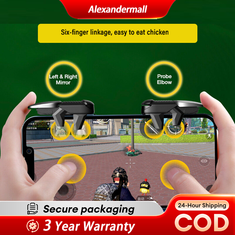 Six inch game controller game controller chicken assist button shooting ...