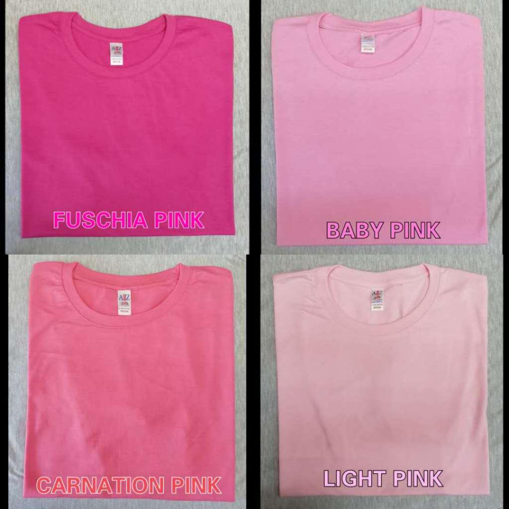 AIIZ ULTRA COTTON PLAIN TSHIRT ROUNDNECK FOR ADULT (UNISEX) (COLORED ...