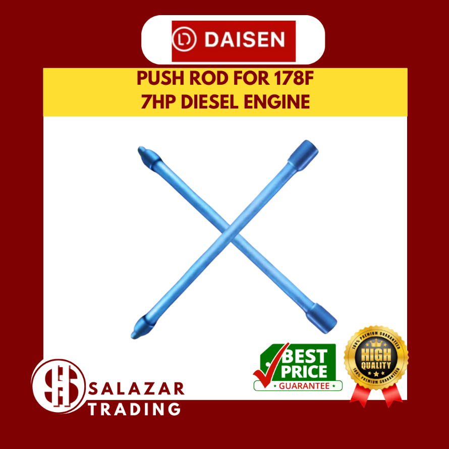 DAISEN PUSH ROD FOR 178F - 7HP AIR COOLED DIESEL ENGINE | Shopee ...
