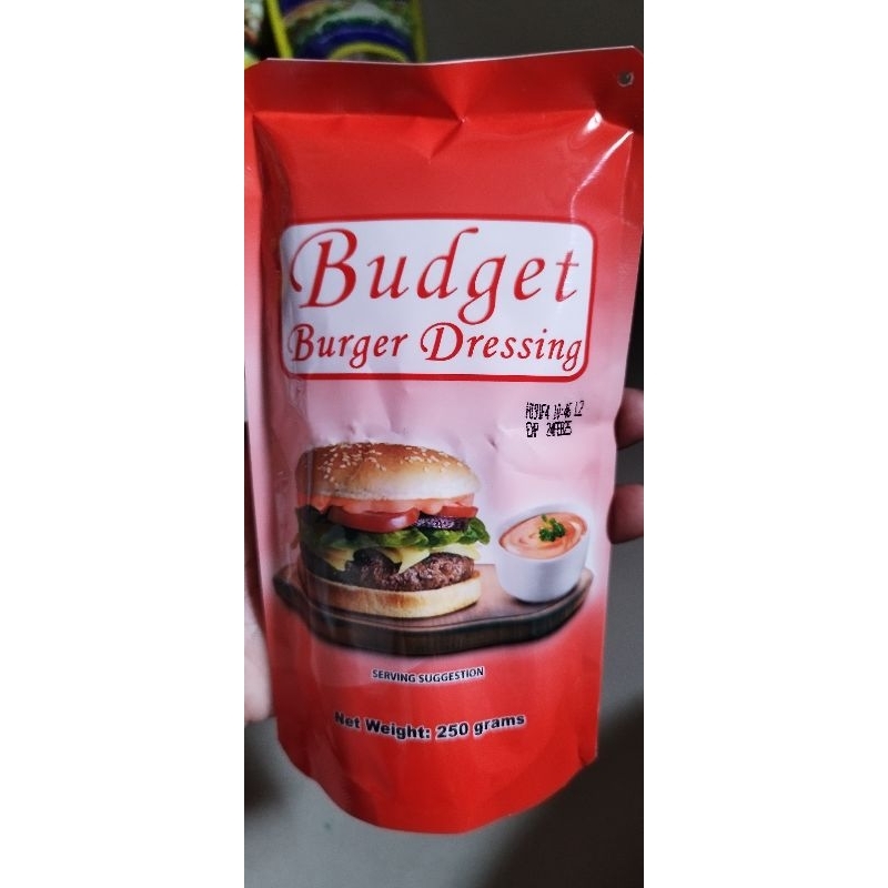 BUDGET BURGER DRESSING 250GRAMS | Shopee Philippines