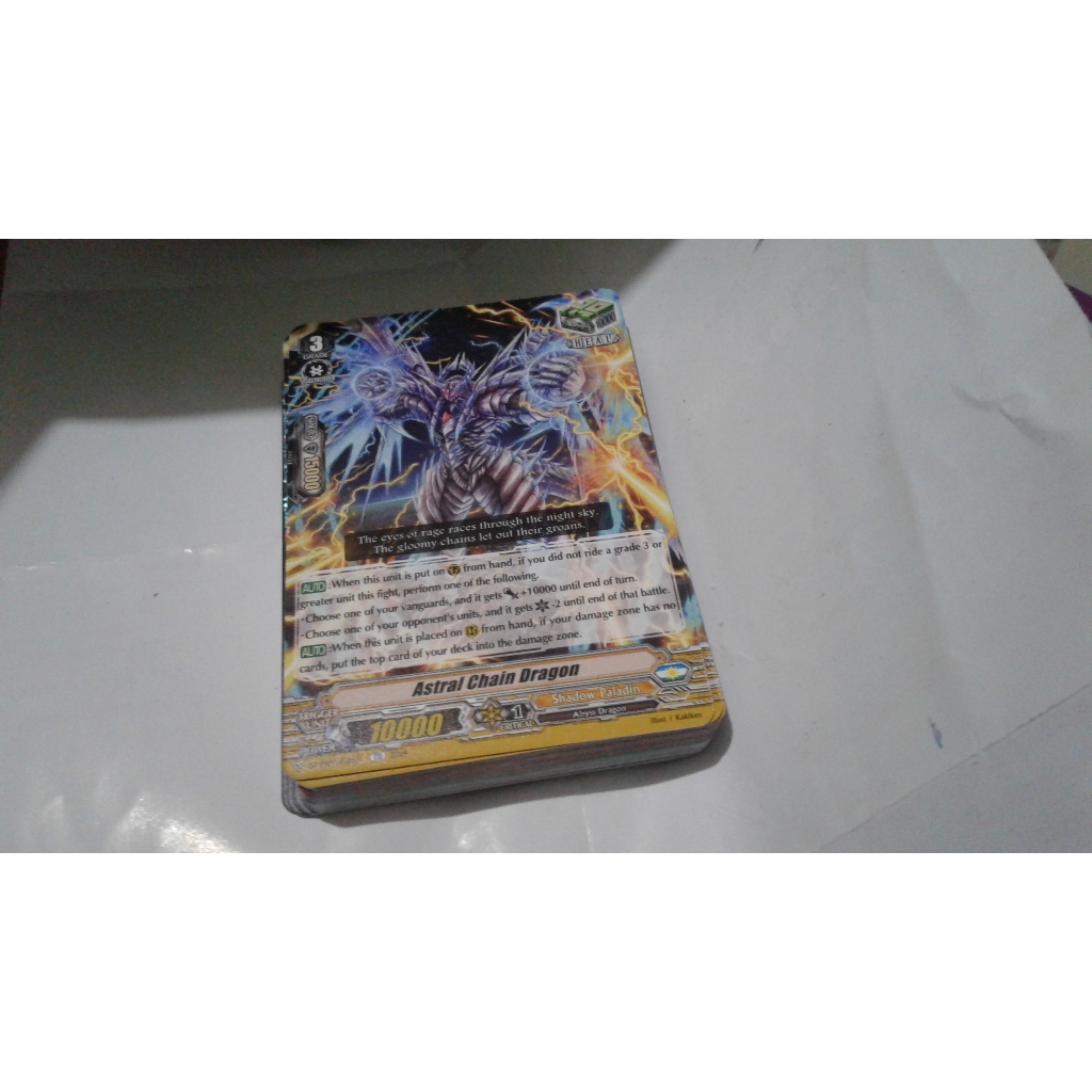 ASTRAL CHAIN DRAGON NO FOIL VANGUARD CARD 1 ONE PIECE TCG DZ PS 2 16 ...