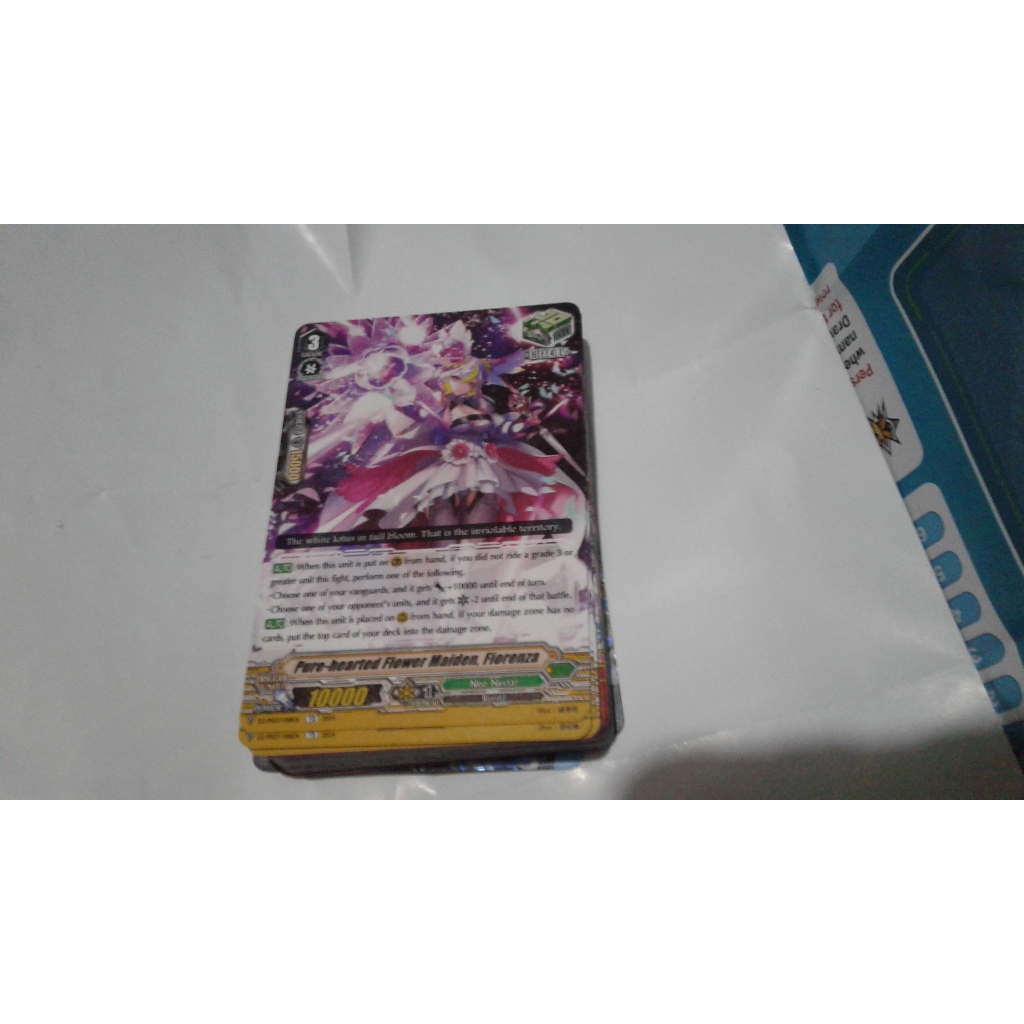 PURE HEARTED FLOWER MAIDEN FIORENZA NON FOIL VANGUARD CARD 1 ONE PIECE TCG DZ PS NEO NECTAR ...