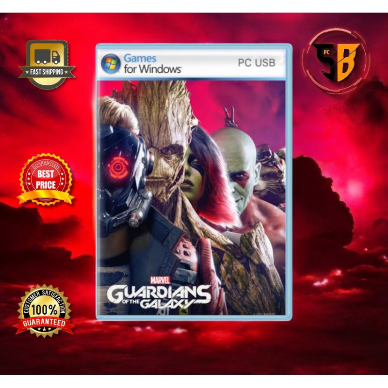PC Laptop Video Game GOTG Guardian Of The Galaxy +DLCs USB Windows OS ...