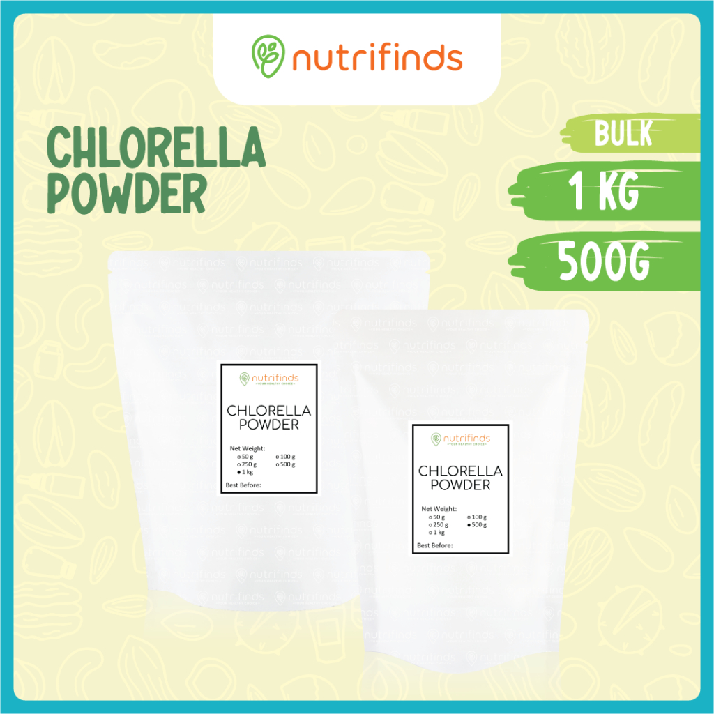 Nutrifinds® Organic Chlorella Powder - BULK | Shopee Philippines