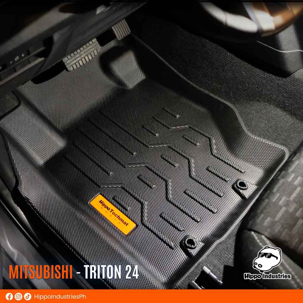 Mitsubishi Triton 2024 2 Rows Matting - Hippo Techmat Basic | Shopee ...
