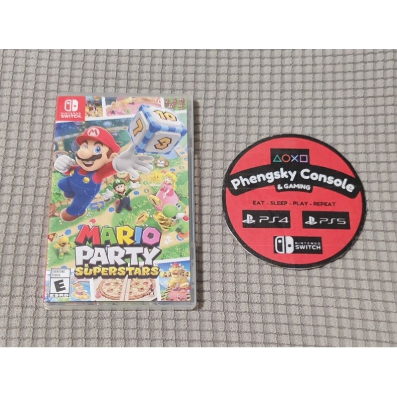 Mario party superstar (nintendo switch game) [physical game] | Shopee ...
