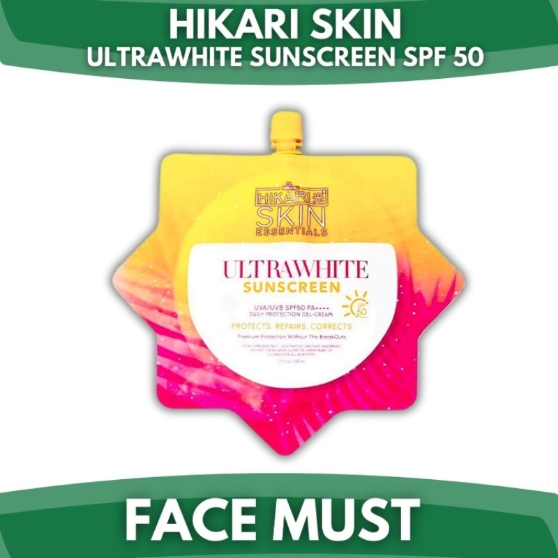 Hikari Skin SUNSCREEN 50g UltraWhite | Shopee Philippines