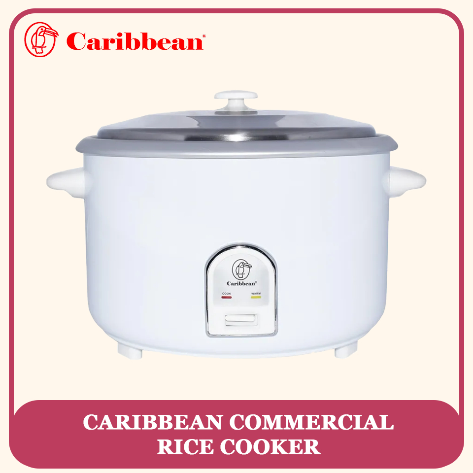 Caribbean Commercial Rice Cooker CBRC-6000 6L forCatering Automatic ...