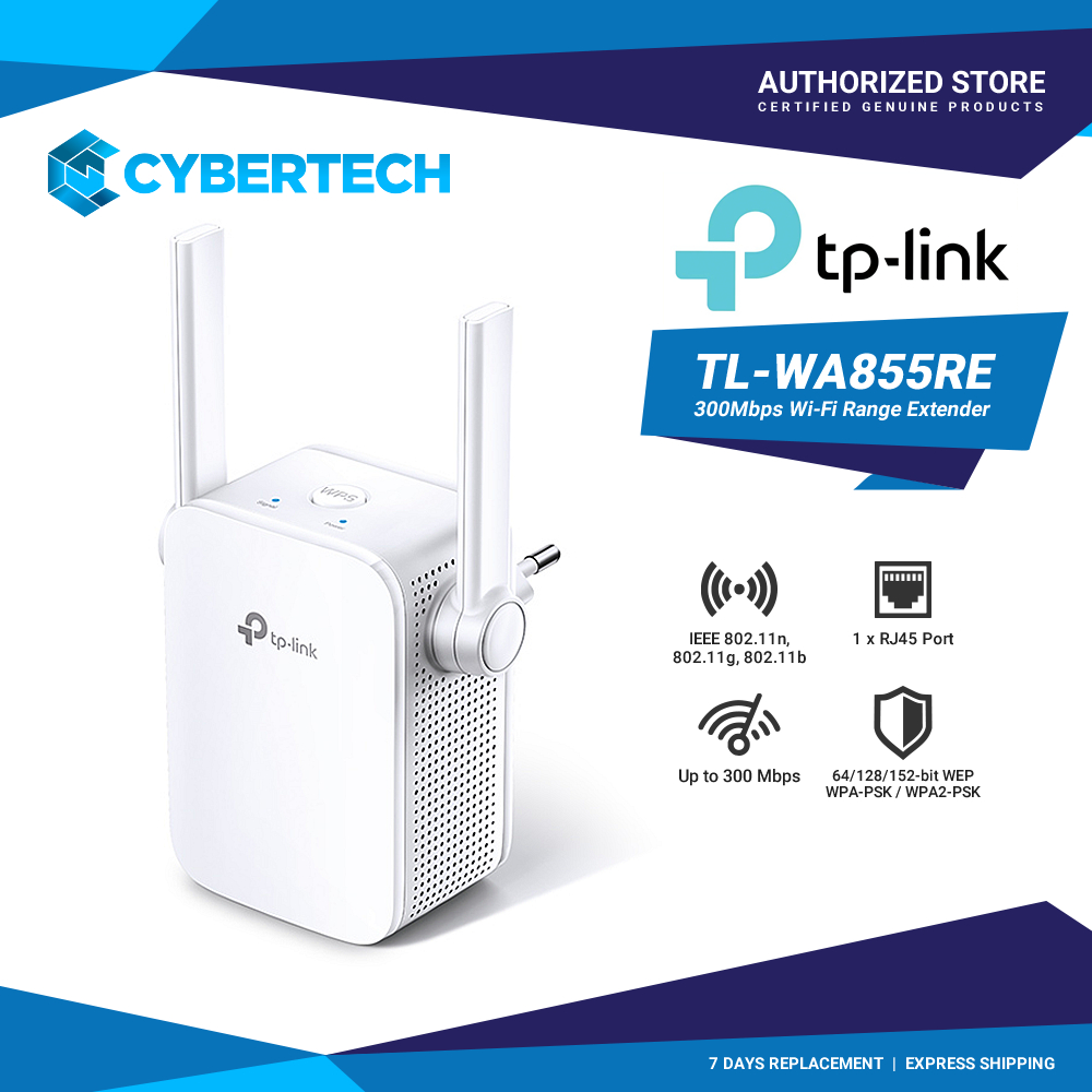 TP-Link TL-WA855RE 300Mbps Wi-Fi Range Extender | Shopee Philippines