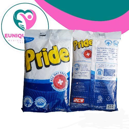 Pride All Day Fresh, 2kg Anti-bacterial detergent powder with Stain ...