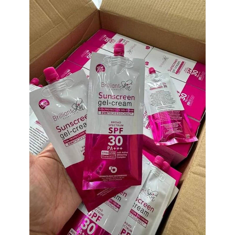 Brilliant Skin Sunscreen Gel Cream Classic 50g | Sunscreen Gel Cream ...