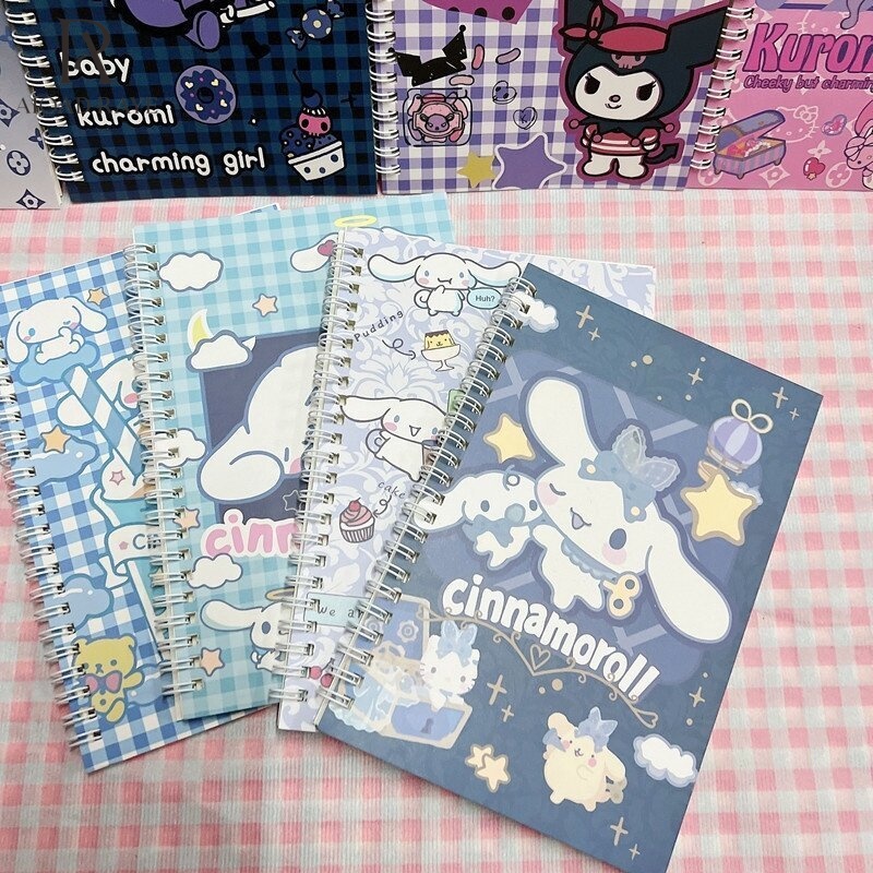 Sanrio Kuromi Students A5 Note Book 120 Pages Coil Notebook Daily ...