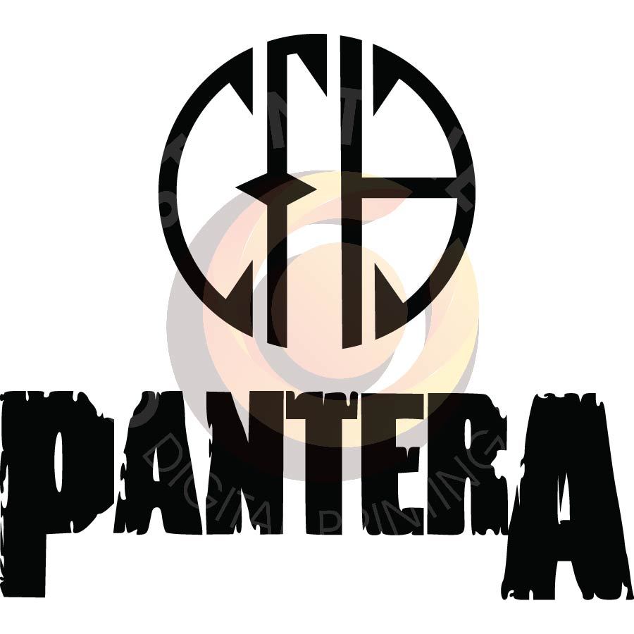 PANTERA METAL BAND STICKER (CBH LOGO) WATERPROOF, OUTOOR, EASY TO INSTALL | Shopee Philippines